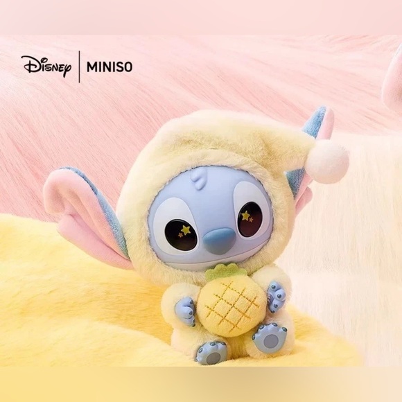 Miniso | Toys | Confirmed Miniso Stitch Eat Something Before Sleep Sour ...